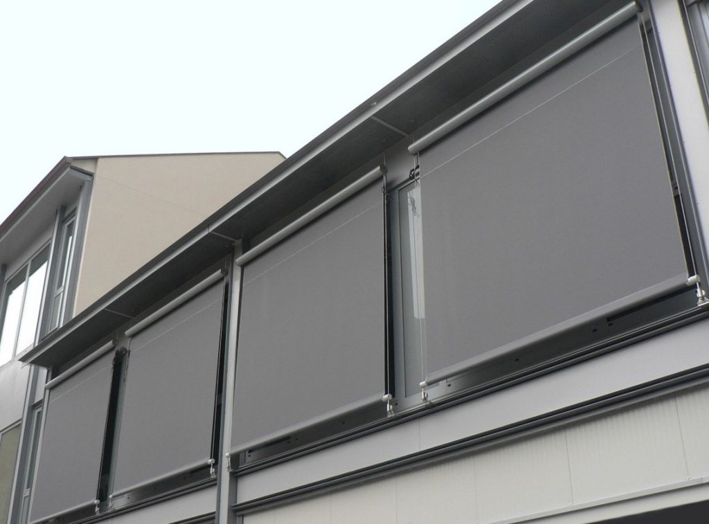 Exterior Sun Control Roller Shades - GLINE